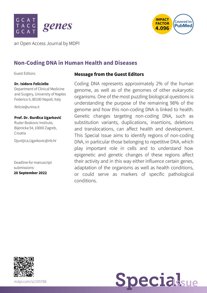 Non-Coding DNA in Human Health and Diseases – AIBG